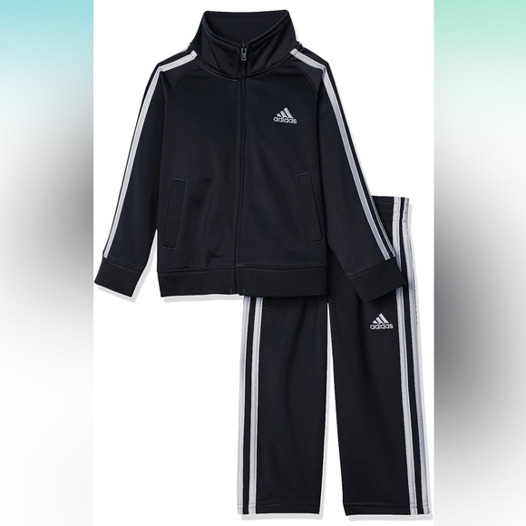 adidas | Matching Sets | Adidas Boys Tricot Jacket Pant Clothing Set ...